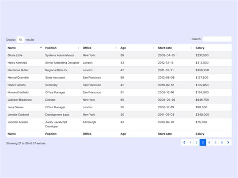 Bootstrap 5 Table With Pagination And Search And Sorting — Codehim