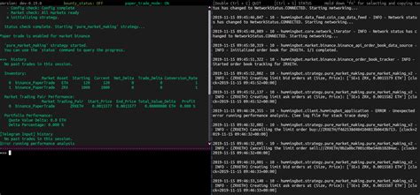 Bug Error Running Performance Analysis In Telegram · Issue 1069 · Hummingbothummingbot · Github