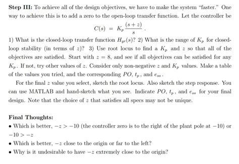 Submit Only Hand Sketched Plots Look At The Matlab