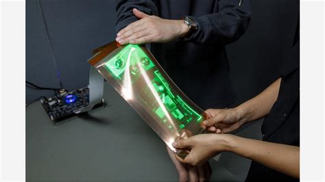 LG Display Showcased A Inch Stretchable Display