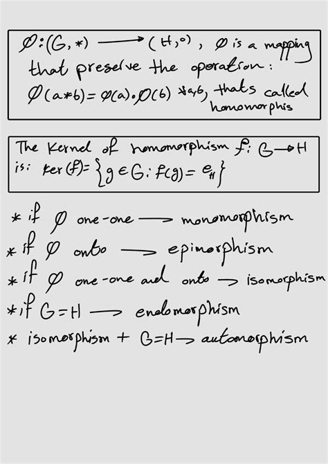 Isomorphism Theory In Group Theory Lecture Notes Algebra Docsity