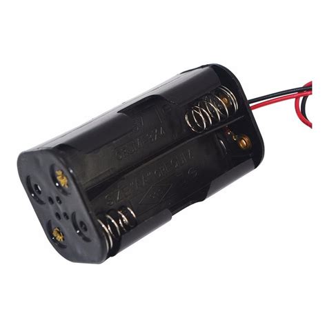 Suporte Para 4 Pilhas Aa Compacto 2 Camadas 4 Slots Arduino Shopee Brasil