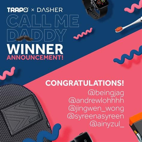 Trapo Malaysia 🎉 Trapo X Dasher Winner Announcement 🎉