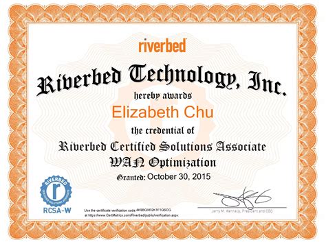 Riverbed Certified Solutions Associate Wan Optimization Certificate Ppt