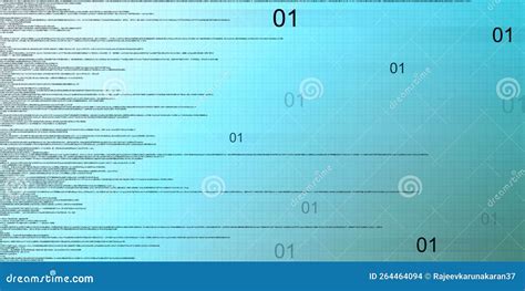 Digital Abstract Technology Background And Zero Text In Binary Code Format In Technology