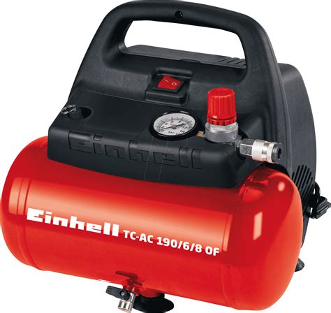 Einhell 4020495 Kompressor 8 Bar 6 L Tc Ac 190 6 8 Of Online Kaufen Bei Lan De