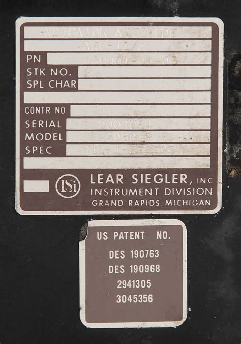 Mcdonnell Douglas F 4 Phantom Ii Attitude Indicator Rr Auction