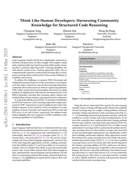Think Like Human Developers Harnessing Community Knowledge For Structured Code Reasoning Alphaxiv