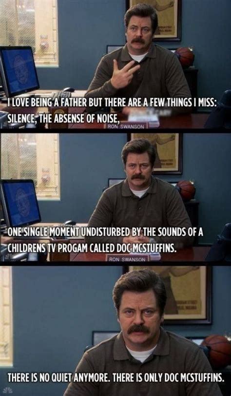 Ron Swanson Funny Moments 28 Pics