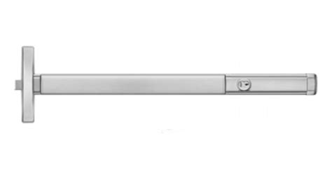 Phi Precision 2401cd Cylinder Dogging Narrow Stile Rim Exit Device