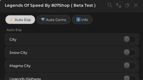 Legends Of Speed Legends Of Speed OP SCRIPT BETA TEST Roblox Scripts ScriptBlox