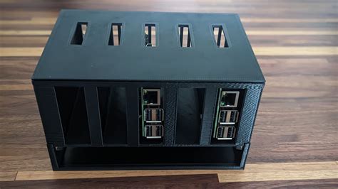 Raspberry Pi 5 Bay Cluster Case Etsy
