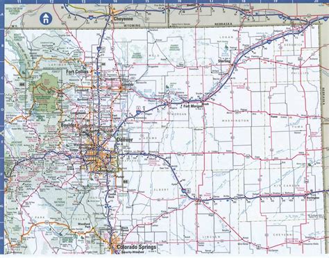 Colorado Road Map Colorado Road Map With Cities Qeqrw