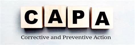 Corrective Action And Preventive Action Capa Pharma Digests