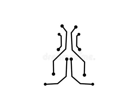 Circuit Board Line Concept Design Illustration Stock Vector Illustration Of Circuit Abstract