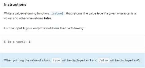 Solved Instructions Write A Value Returning Function