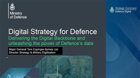 Delivering The Digital Backbone And Unleashing The Power Of Defences