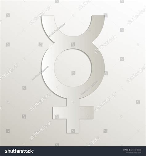 Mercury Gender Symbol Sex Icon Card Stock Illustration Shutterstock