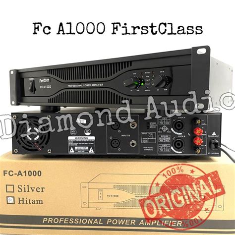 Power Amplifier Firstclass Fc A1000 Original Ampli First Class A 1000