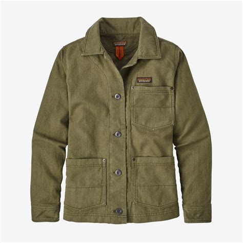 Patagonia Womens All Seasons Hemp Canvas Chore Coat Work Wear Women