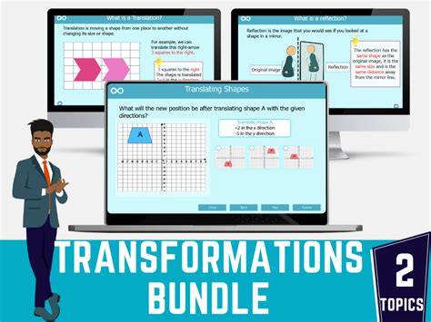 Transformations Reflection And Translation Maths Bundle Teaching Resources