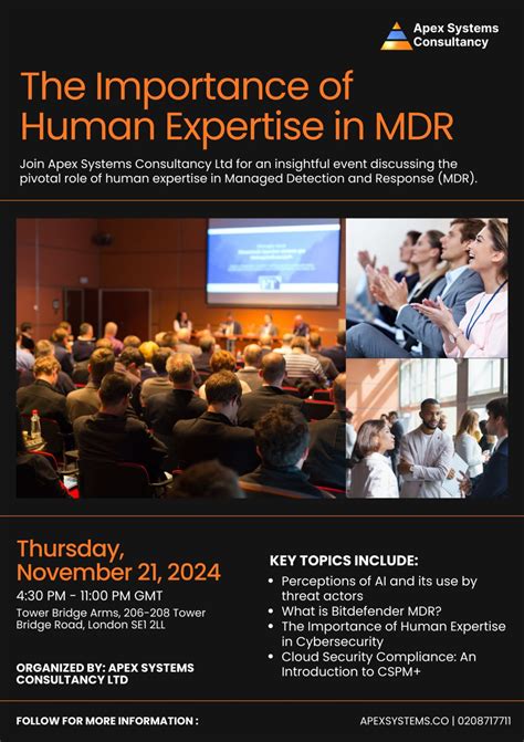 Apexsystemsconsultancy Apexsystems Cybersecurity Mdr2024 Humanexpertise Techinnovation