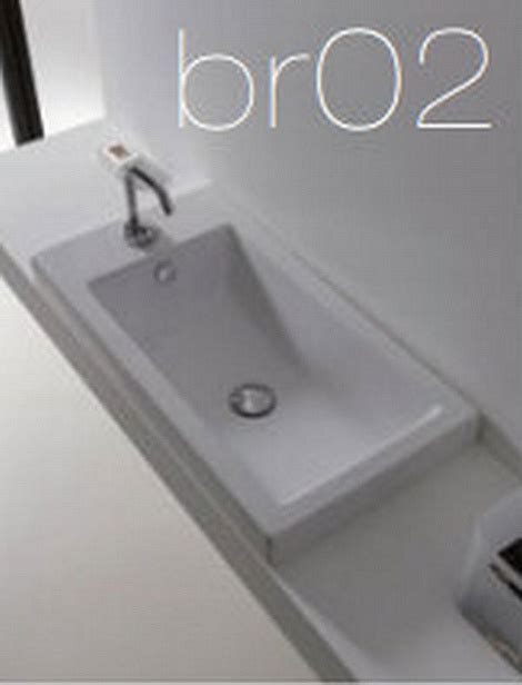 Loft 72cm Inset Basin BR02 315 00 Wash Basin Inset Designer Bathrooms
