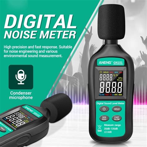 Digital Noise Meter Sound Level Meter Decibel Moni Vicedeal