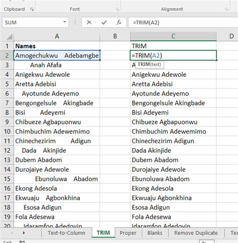 Data Cleaning Tools In Microsoft Excel Urbizedge Limited