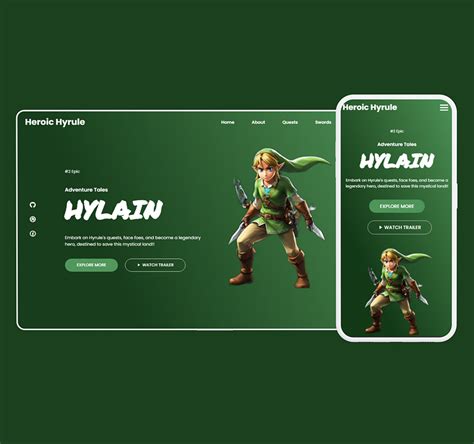Animated Gaming Website In Html Css Javascript Easy Set Up By Eldnight Ahmad On Dribbble