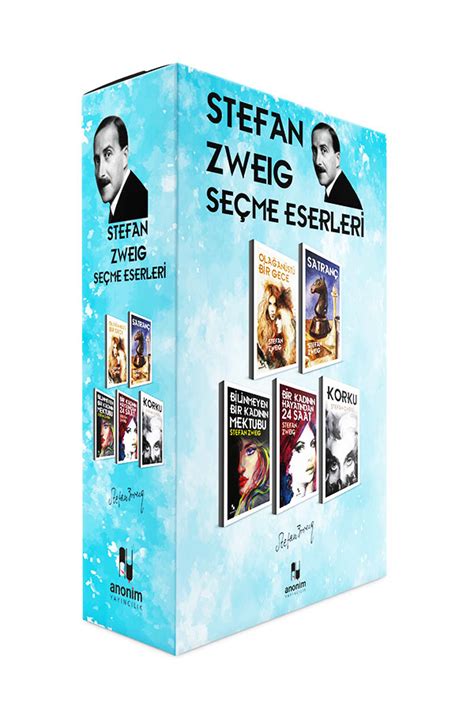 Stefan Zweig Seçme Eserleri Mutlaka Okunması Gereken Kitaplar Anonim