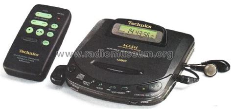 Portable CD Player SL XP R Player Technics Brand Build Radiomuseum Org