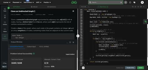 gfg160 geekstreak2024 java dsa coding graphproblems bfs clonegraph vatsal patel