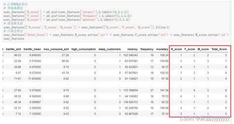 【python】消费者行为分析项目——精准营销jupyter如何进行客户价值分析 Csdn博客