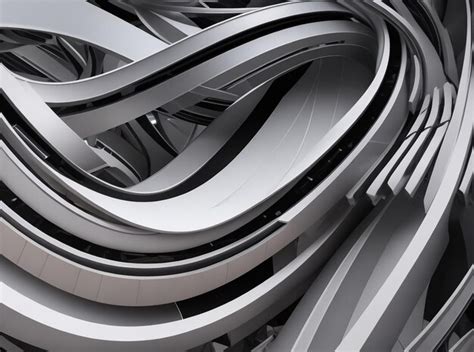 Premium Photo Twisted Dimensions Abstract 3d Rendering Of Modern Bent