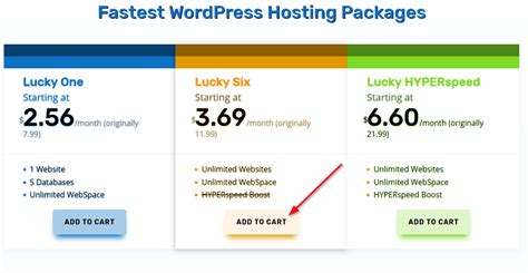 Setup Your WordPress Personal Blog Lucky 6 Hosting