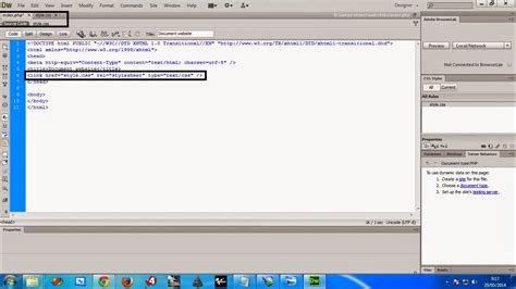 Cara Membuat Website Dengan Dreamweaver Cs6