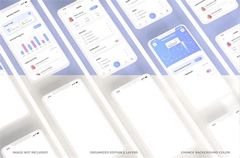 Premium Psd Clayphones Mockup Screens For Ux Ui Design Presentation