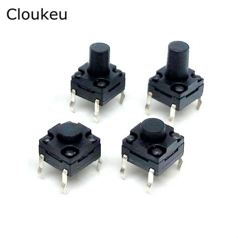 20Pcs Waterproof 6 6 5 5MM Tact Switch Jog Switch 6x6x5 5 Waterproof Push Button Switch In