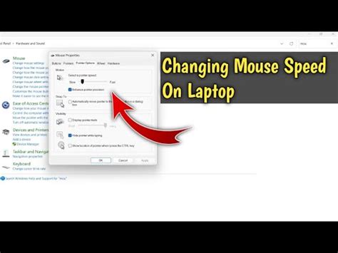 How To Change Mouse Pointer Speed On Windows YouTube