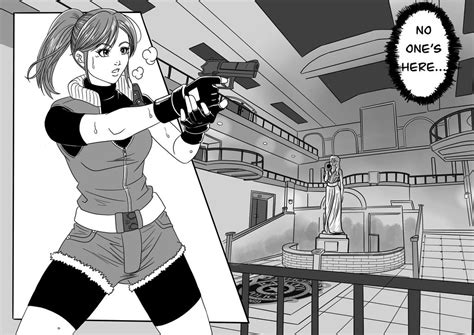Claire Arrive At The Rpd Station By Blue Kachina On Deviantart