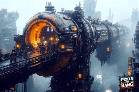 Dystopian Adventure 091 Quantum Corridor By Pixelsgobang On Deviantart