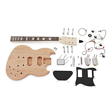 Kit De Montaje De Guitarra Eléctrica Vintage Cutaway Guitarworks