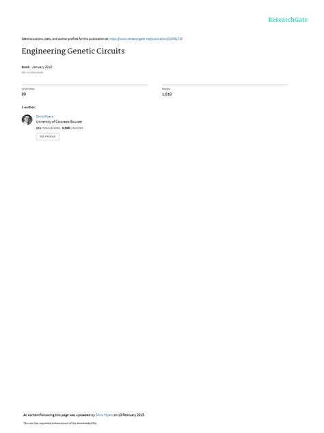 Engineeringgeneticcircuits Pdf