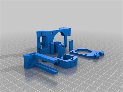 Anet A8 Fan Mod Plotter Mount Bltouch By Gregorb Makerworld