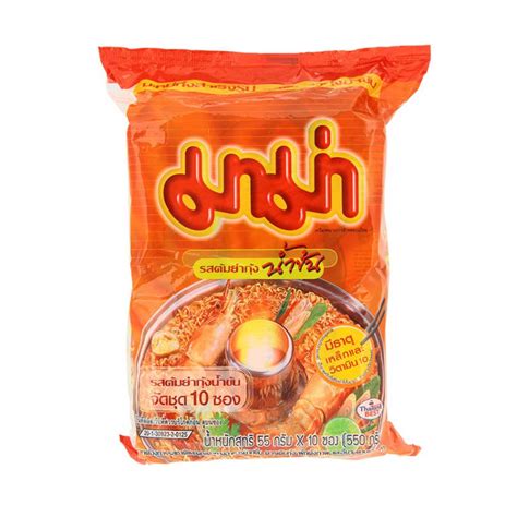 บะหมี่กึ่งสำเร็จรูป รสต้มยำกุ้งน้ำข้น พ 10 ตรามาม่า Freshket สั่งวัตถุดิบออนไลน์