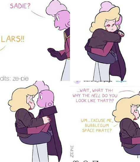 Lars And Sadie Steven Universe Desenhos Animados Fanart Fofura