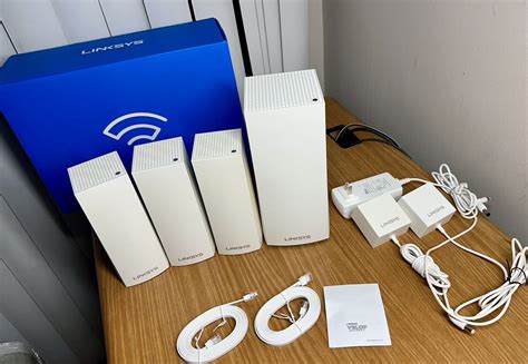 Used Pristine Linksys MX Velop AX Home WI FI System X WHW Nodes Bundle UBB Threads