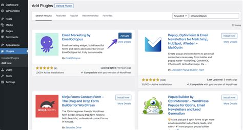 Integrating With Wordpress Emailoctopus Knowledge Base