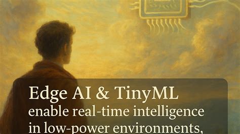 Edge Ai And Tinyml The Future Of Real Time Smart Devices